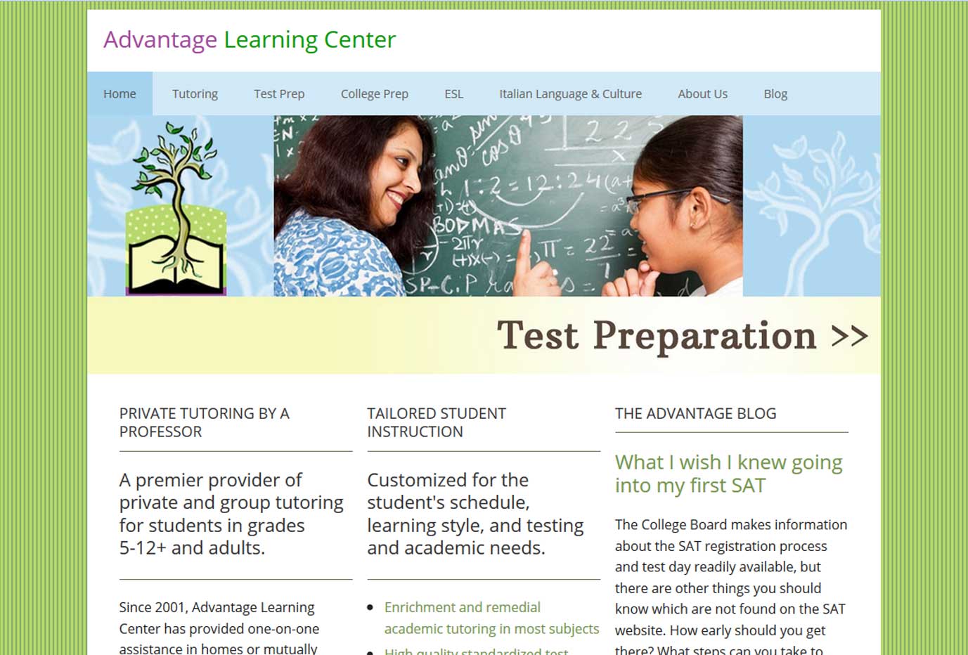 Advantage Learning Center - Delos Inc